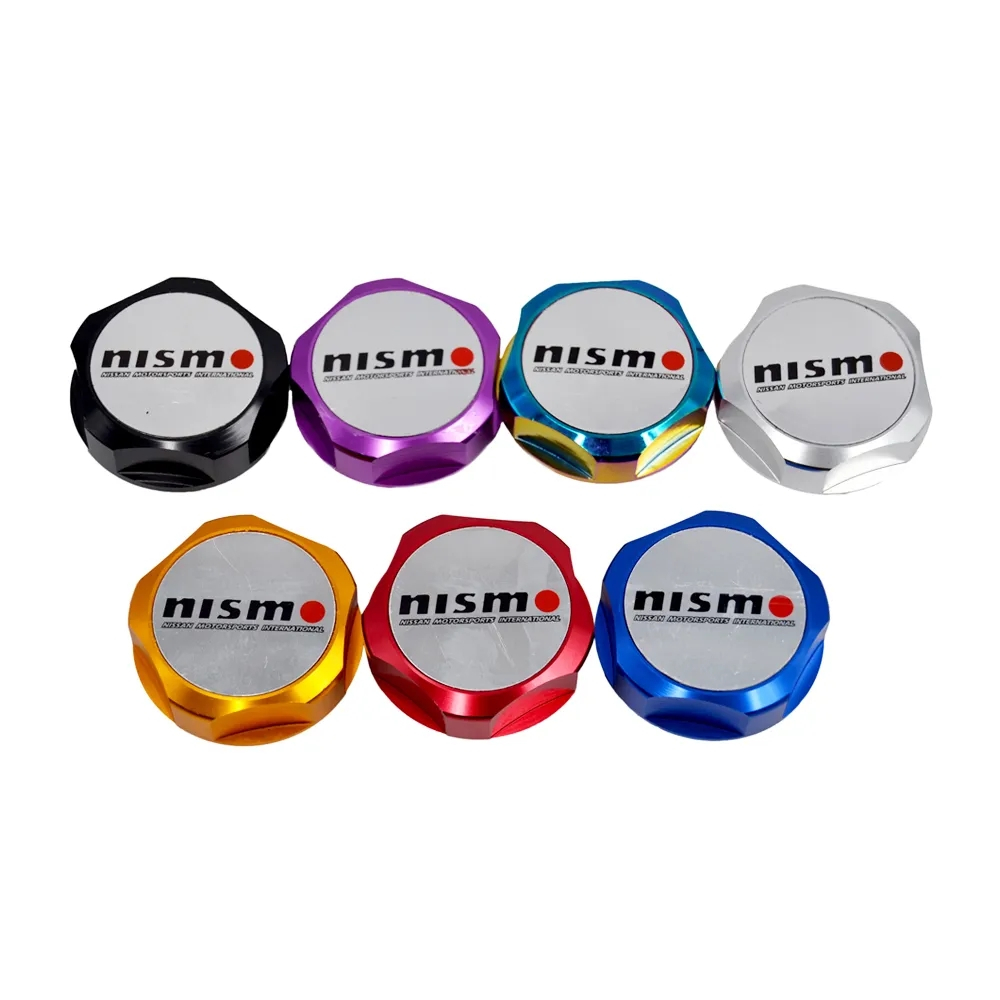 Car Oil cap Luxury Chrome Nismo Racing Oil Filler Cap Fuel Tank Cover ...