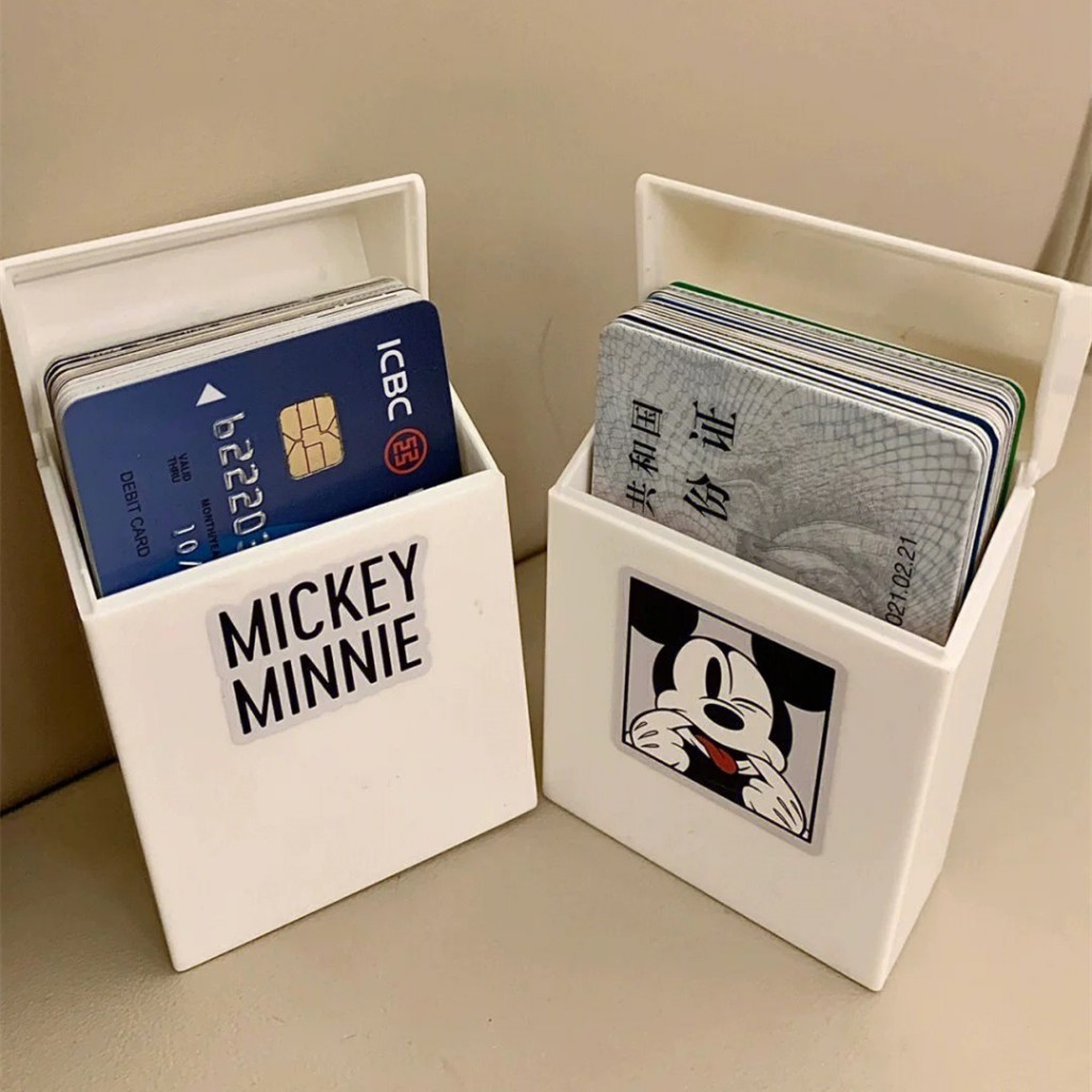 Multi-size White Flip Lid Organizer Idol Lomo Card Storage Box ...