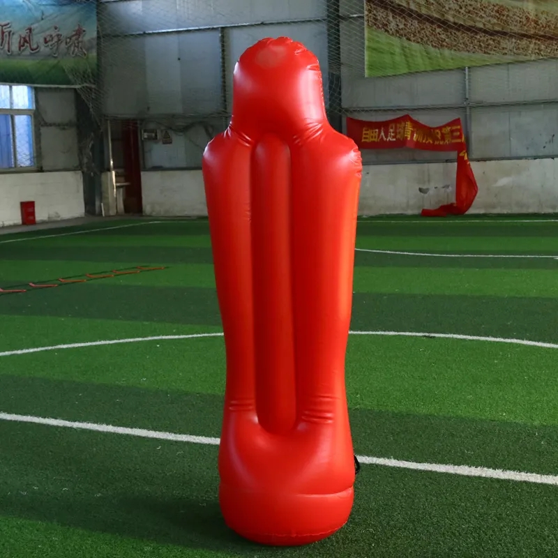 Soccer Inflatable Dummy Set Free Kicks Air Mannequin Wall Soccer ...