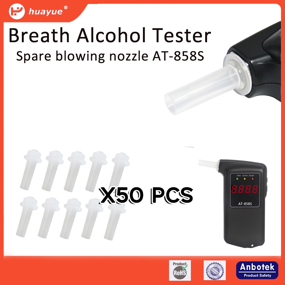 [Ready stock] Breath Alcohol Tester AT-858S 50 PSC Spare Blowing Nozzle ...