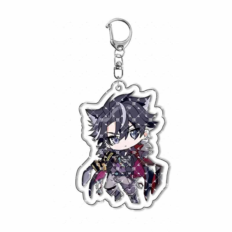 Genshin Impact keychain Mavuika Furina character Wriothesley interlayer ...