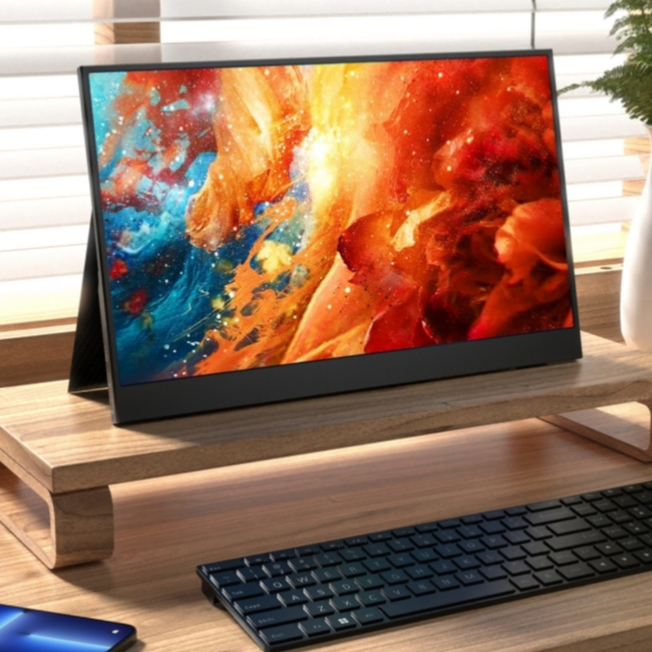 MAINGEAR 15.6-inch portable monitor/IPS with touch HDR 1920*1080p/game ...