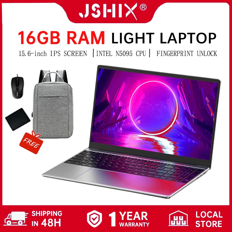 Laptop Intel Celeron N5095 Fingerprint UnIock Brand New Laptops DDR4 16G RAM 256G/512G/1T SSD ...