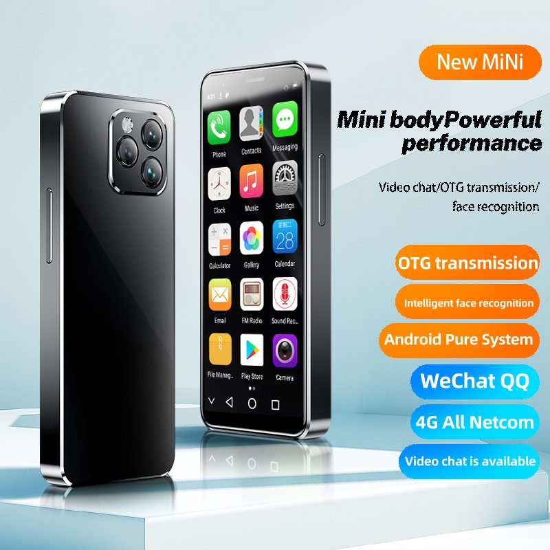 SOYES XS16 PRO Mini 4G Smartphone Dual SIM 4GB RAM 128GB ROM 5MP Rear Camera Octa-core 4.0 ...