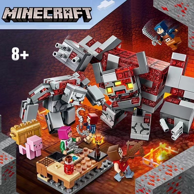 Minecraft Battle of Red Stones Dungeon Adventure Creative Children ...