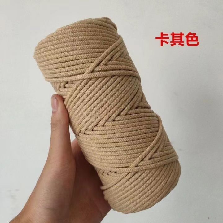 [Core-spun Cotton Rope 4mm] 100m/Roll, Core-spun Cotton Rope, Core-spun ...