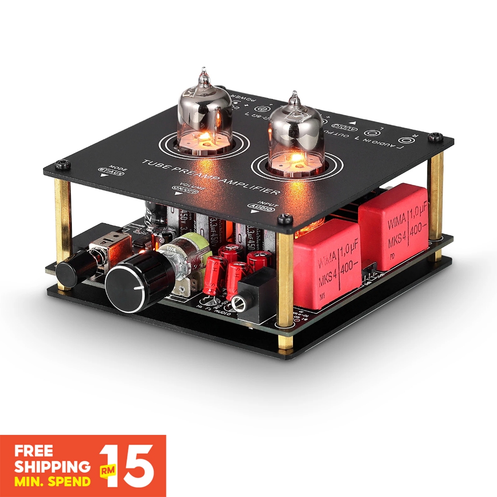 ⭐⭐⭐Nobsound Mini Bluetooth 5.0 Vacuum Tube Power Amplifier Stereo ...