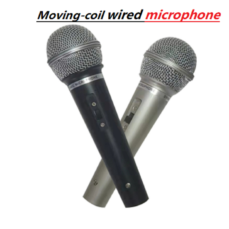 BNT-331 6.35mm wired microphone moving coil microphone home computer K ...