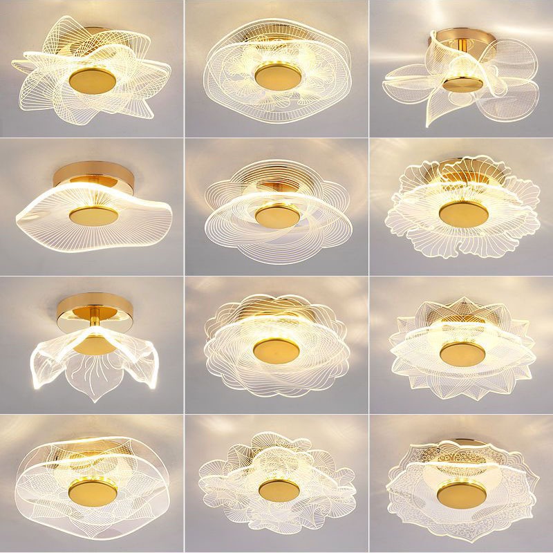 3 Colour Modern Creative Ceiling Light Led Porch Entry Home Minimalist ...