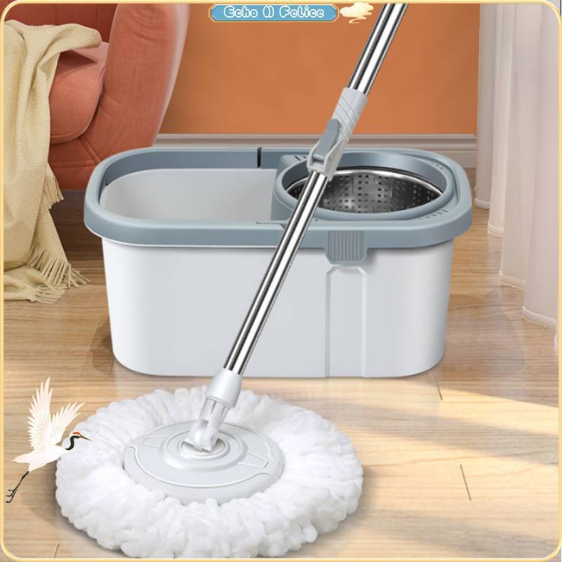 Retractable Spin Mop Bucket Set Household Cleaning Tools Split Water ...