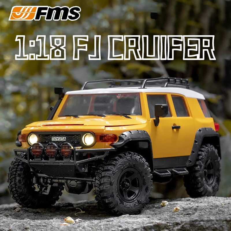 FMS 1:18 TOYOTA FJ Cruiser 4X4 4WD RTR 2.4GHz 1/18 RC Simulated ...