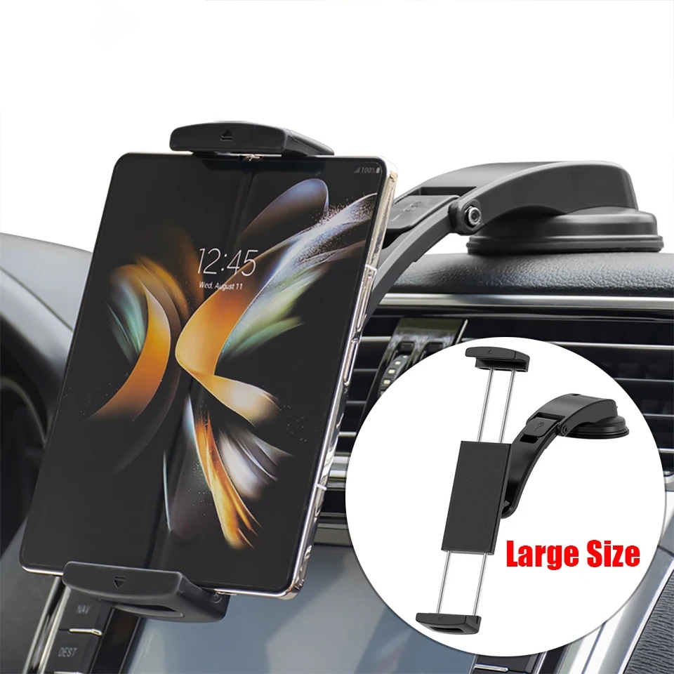 Suction Cup Tablet Car Holder Adjustable Mobile Bracket Stand for ...