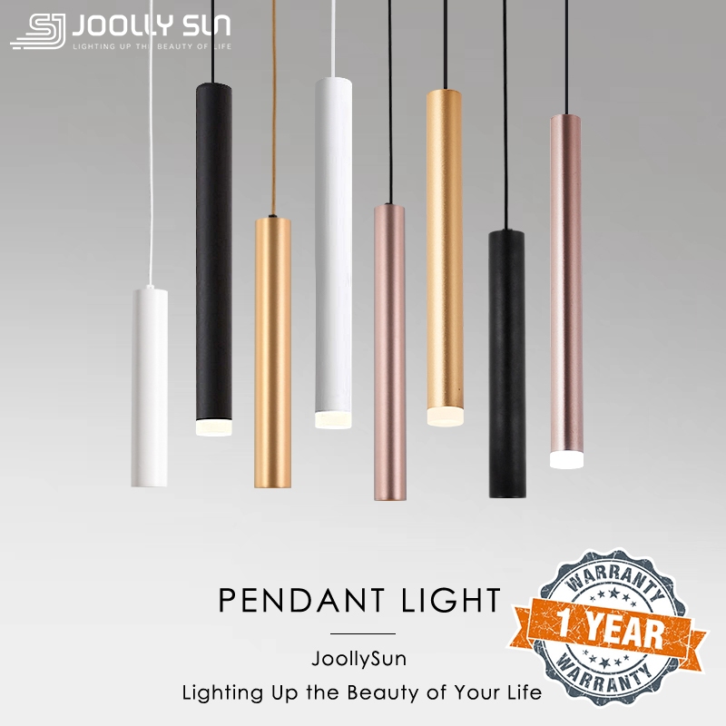 LED Pendant Light Ceiling Hanging Light Modern Cylinder Lampu Gantung ...