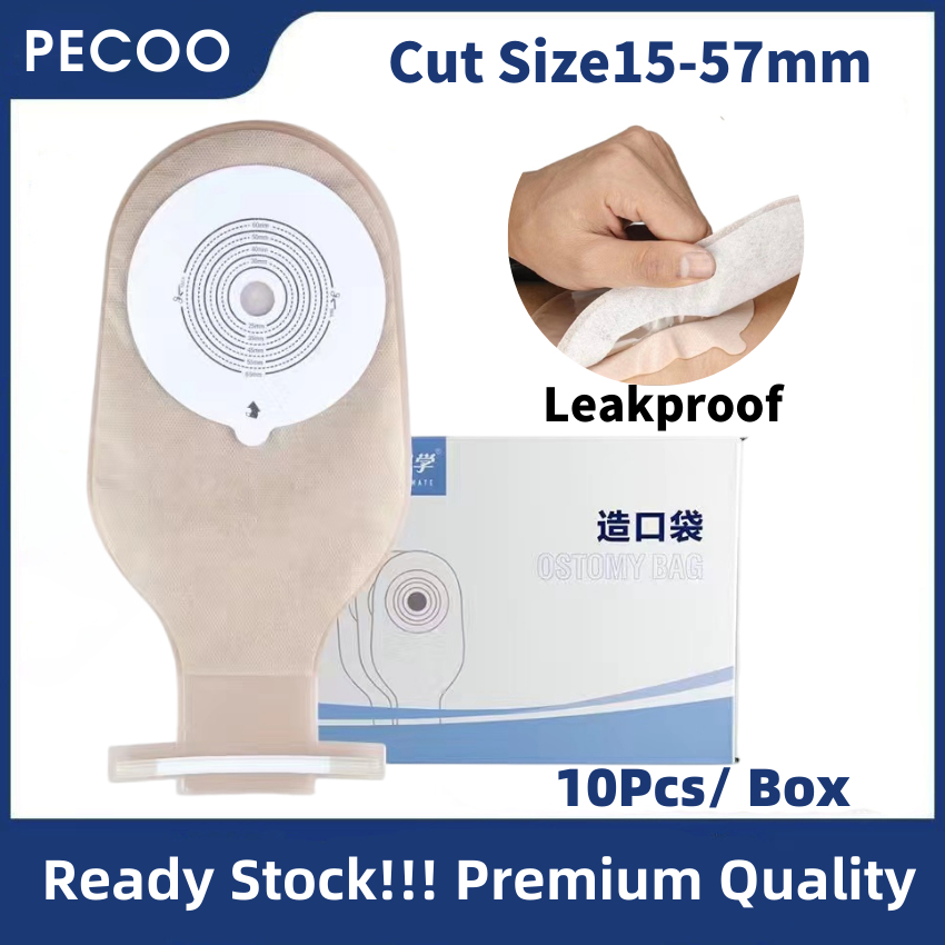 10pcs/ box Colostomy Stoma Bag 57mm Ileostomy Ostomy Pouch Fistula Bags ...