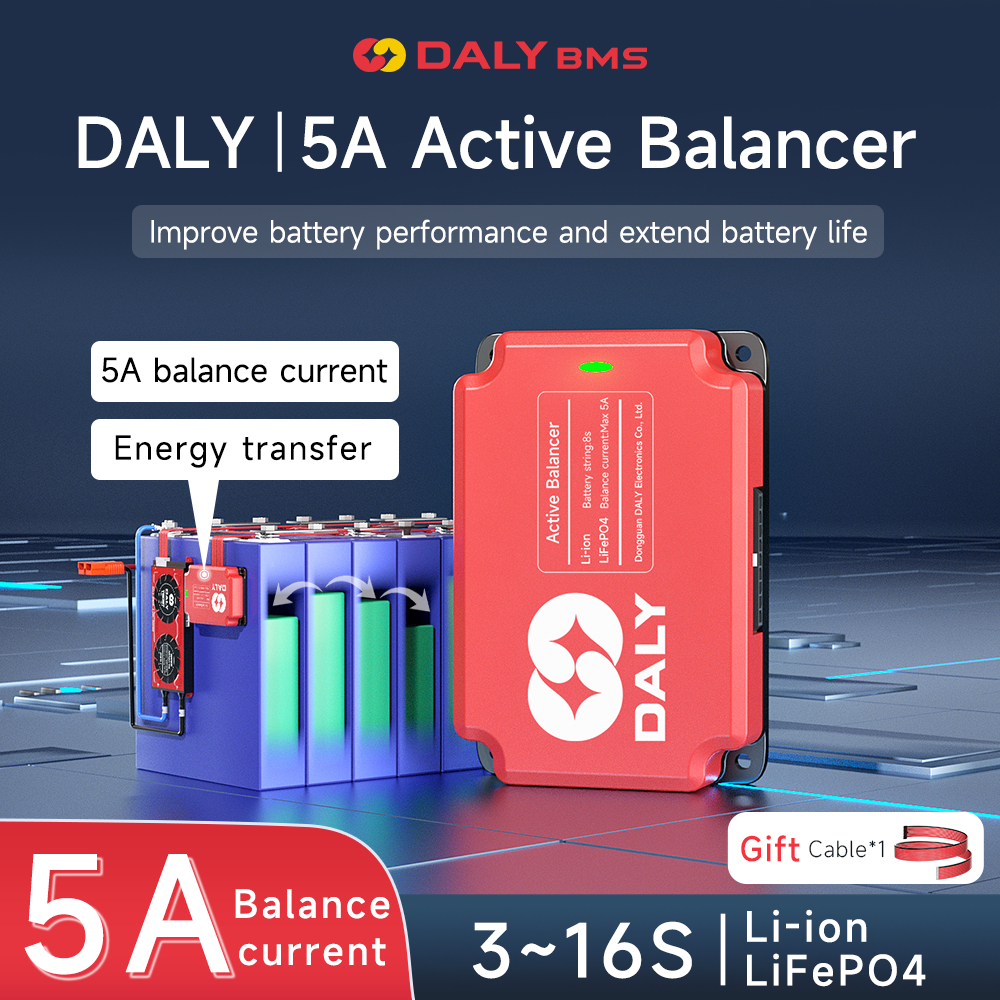 Daly BMS 5A Balancing Board 18650 Active Equalizer Balancer Lifepo4 3S ...