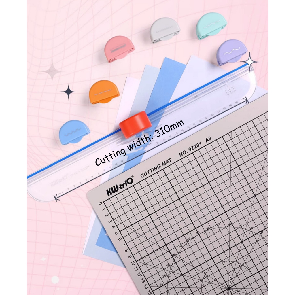 JIANWU Multifunctional Seven-in-one Paper Cutter Multiple Cutter Head ...