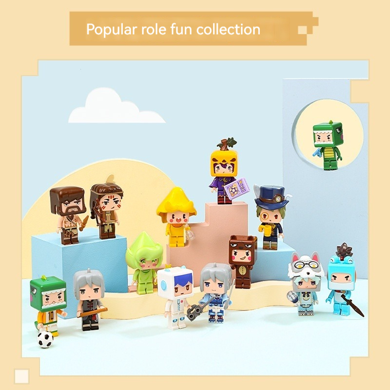 [Ready Stock] 我的世界 my world minecraft toy 我的世界盲盒 My Mini World Base ...