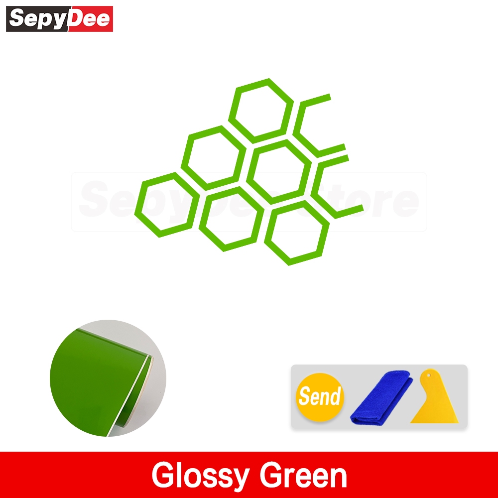 [Ready Stock] Hexagon Car Hood Bonnet Stickers for Sedan Coupe Suv ...