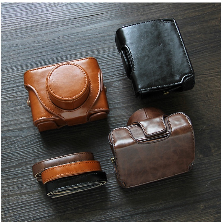 For Fujifilm Fuji X10 X20 Camera Bag Pu Leather Camera Case Full Cover ...