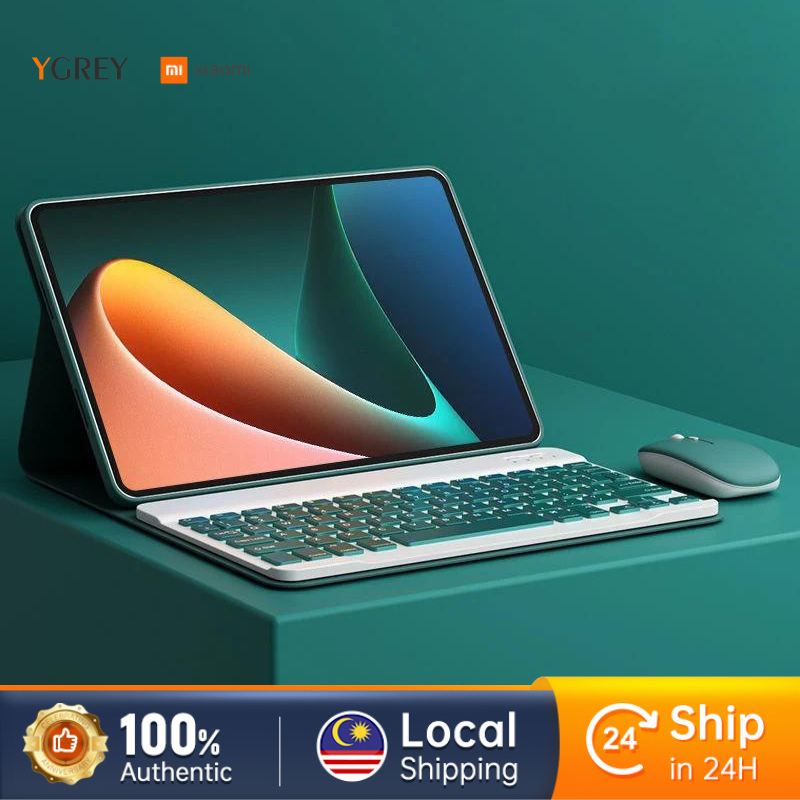 XIAOMI MIPad5 5Pro 6 6Pro Case with Backlit Led Keyboard and Mouse | Shopee Malaysia