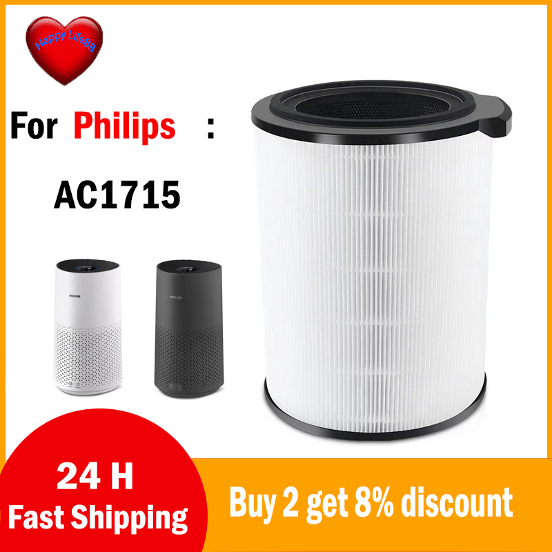 For PHILIPS Air Filter - FY1700/30 (Compatible with Air Purifier AC1711 ...