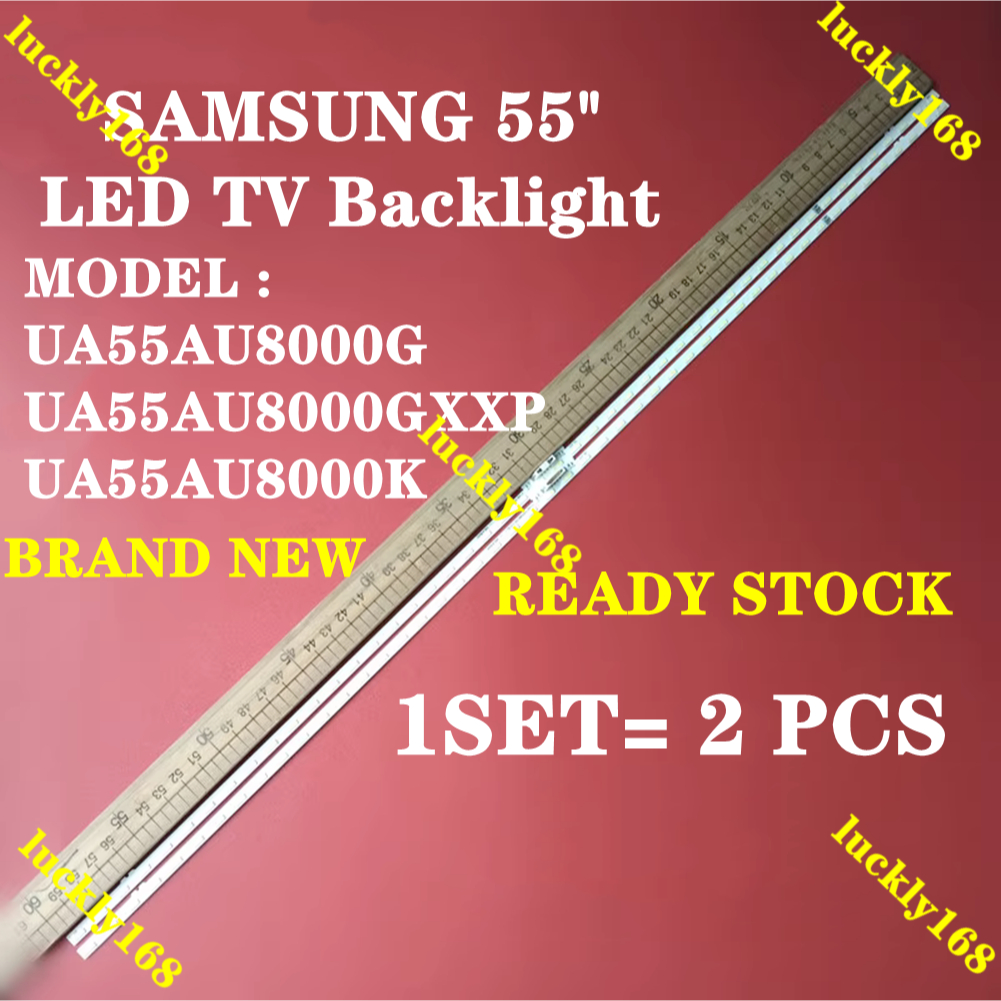 SAMSUNG UA55AU8000G UA55AU8000GXXP UA55AU8000K TV LED BACKLIGHT BAR READY STOCK UA55AU8000 ...