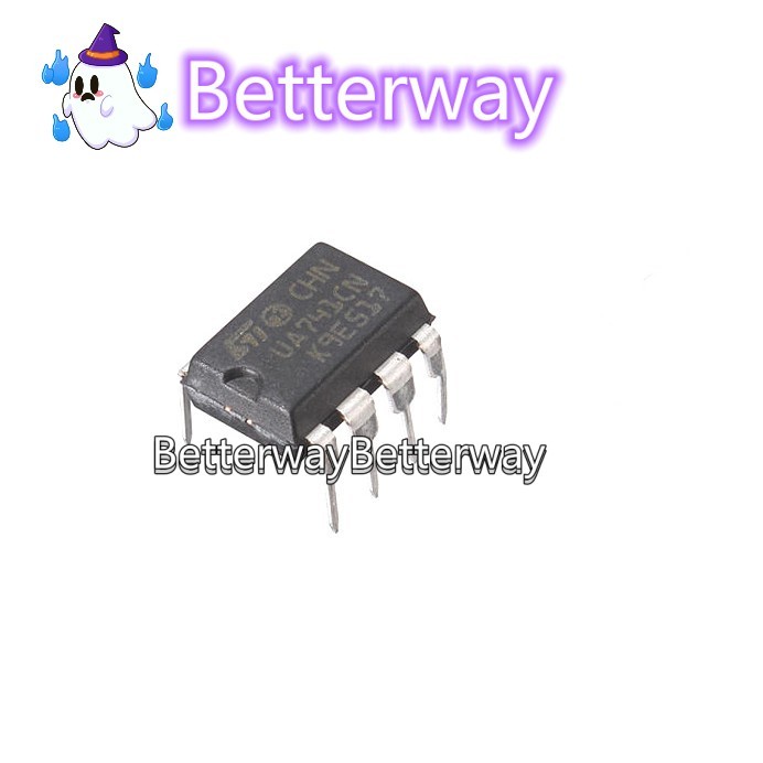 1pcs UA741CN LM741 UA741 LM741 OpAmp 741 Operational Amplifier IC op amp IC DIP-8 | Shopee Malaysia