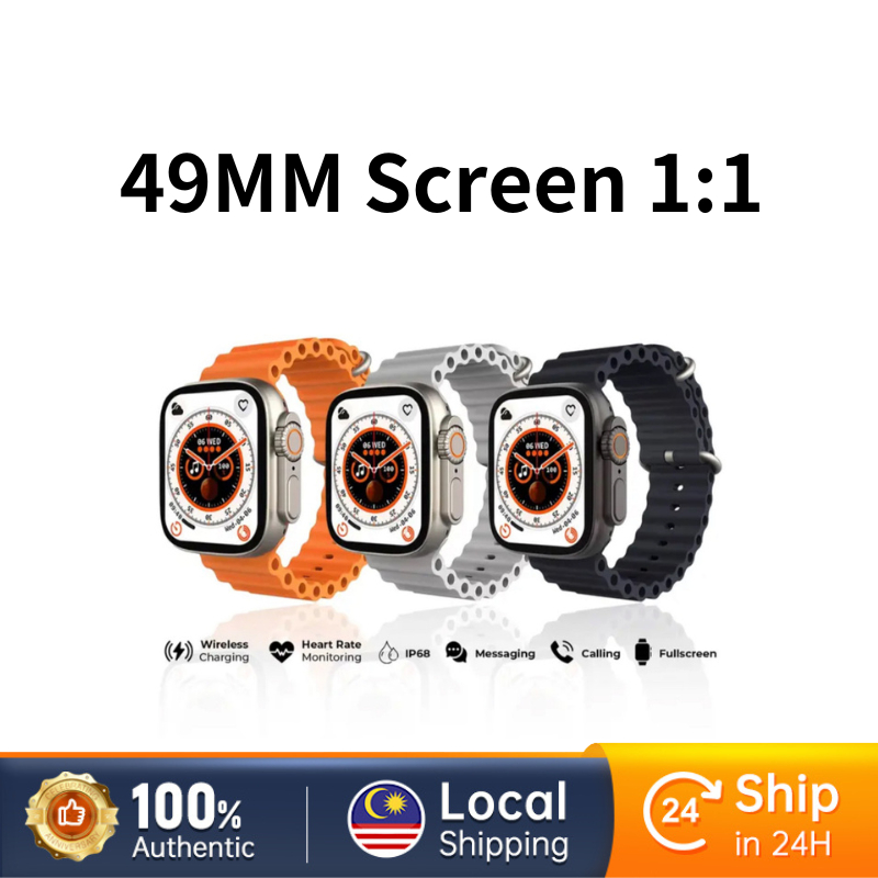 T900 Ultra Smart Watch Bluetooth 49MM Big Screen 1 : 1 Original Series 8 Smartwatch for woman ...
