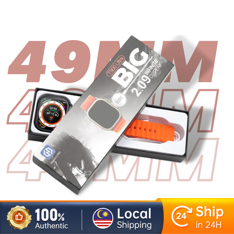 Local seller T900 Ultra Smart Watch Series Ultra Bluetooth Call IP67 Waterproof 49mm Game ...