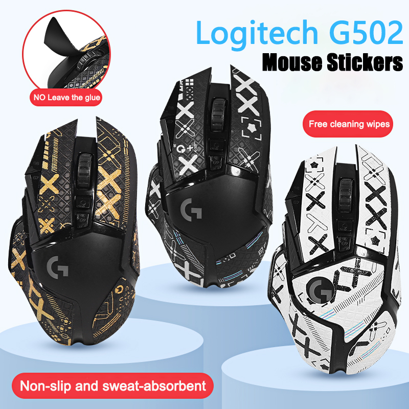 Logitech G502 Anti-Slip Stickers Mouse Stickers Sweat-Proof Wireless ...