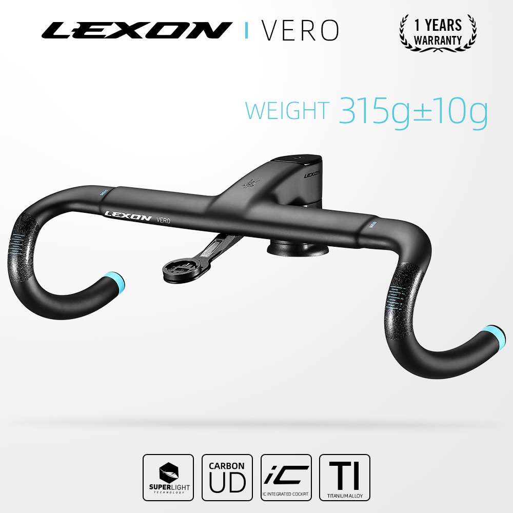2024 LEXON VERO Integrated Carbon Road Handlebars Full Inner Cable ...