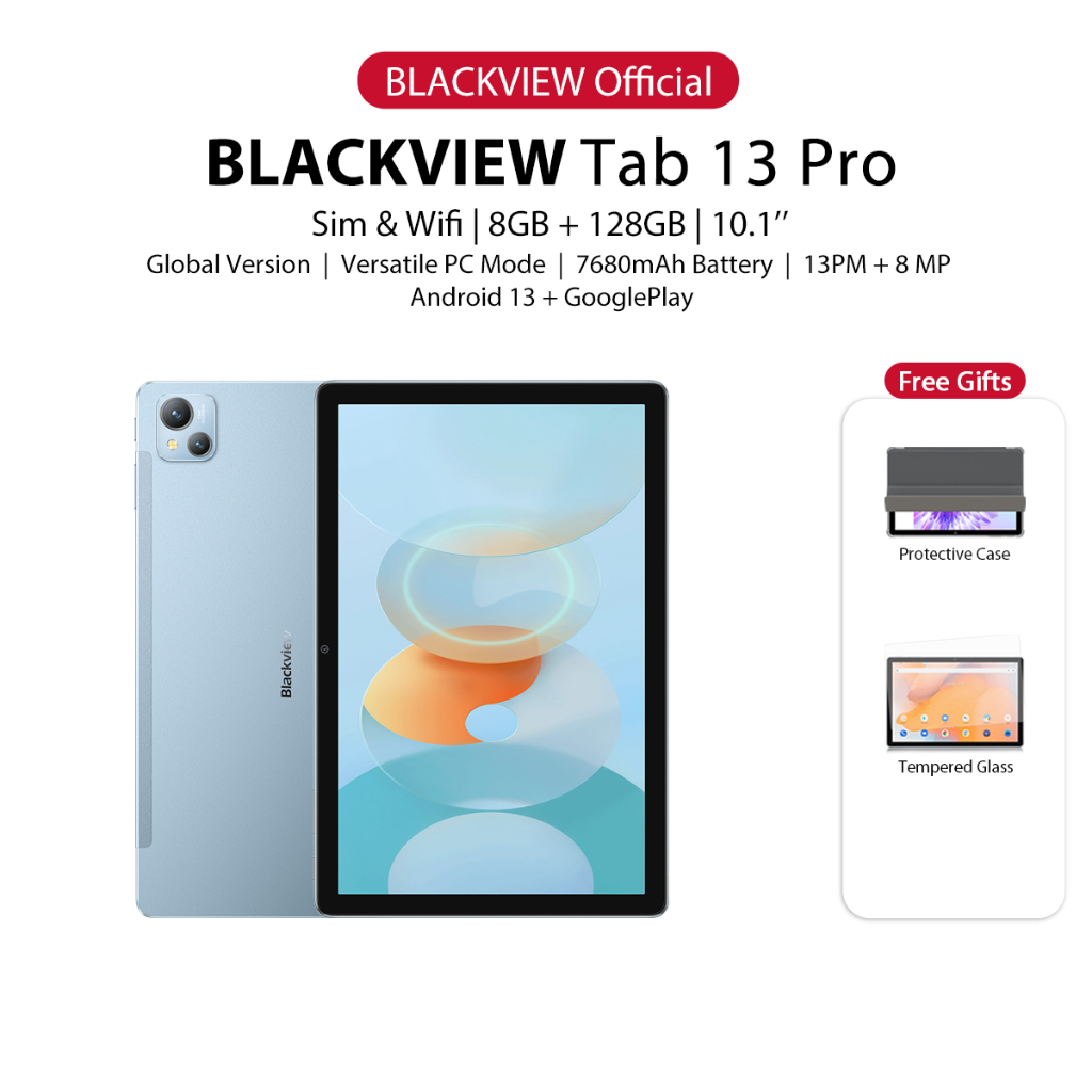Blackview Tab 13 Pro Android Tablet 10.1 Inch FHD+ Display 8GB Ram ...