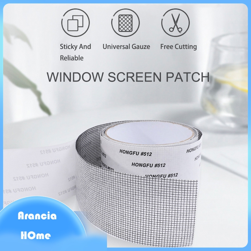 Screen Window Repair Subsidy Self-Adhesive Cuttable Mosquito Net Screen ...