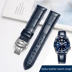 Seiko/seiko Strap Genuine Leather Cowhide Water Ghost Can SRPD63K1 ...