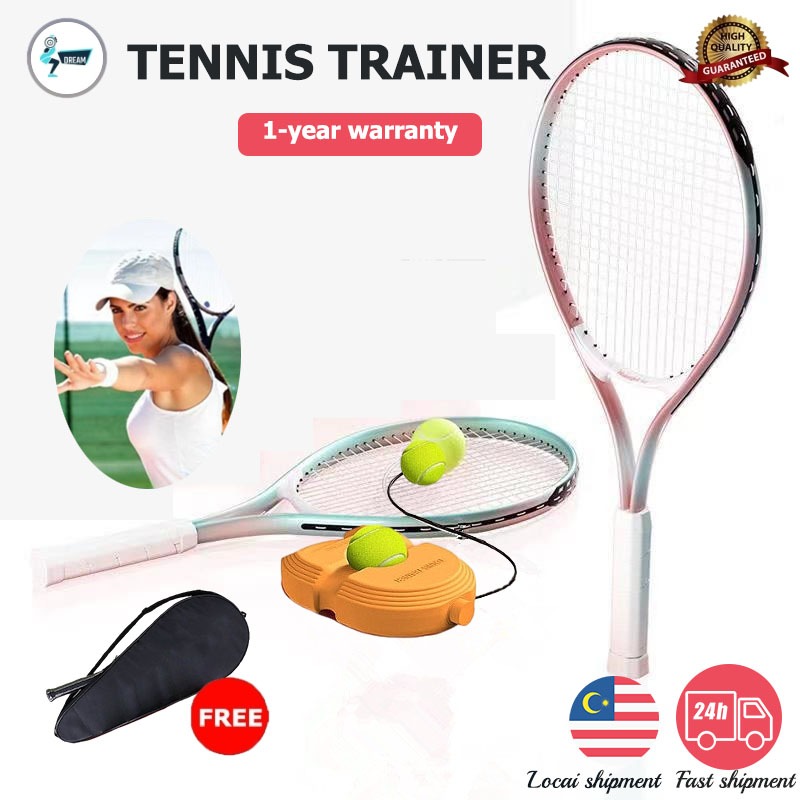 Tennis Trainer Single Player With Line Rebound Self Training Tool ...