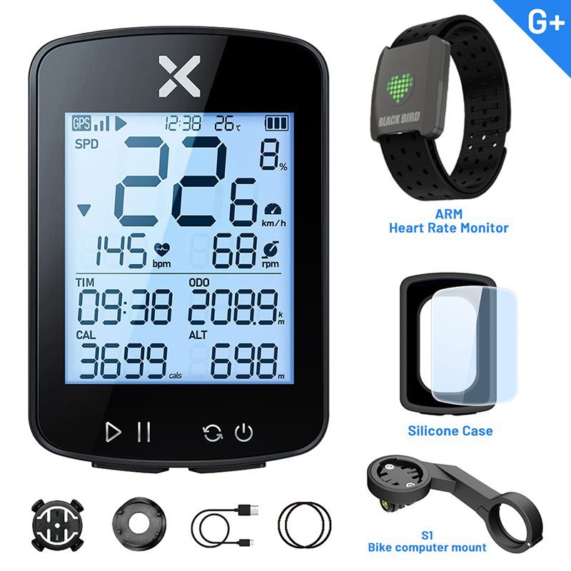 XOSS G2 G2+ Plus GPS Bike Computer Wireless Cycling Speedometer Road ...