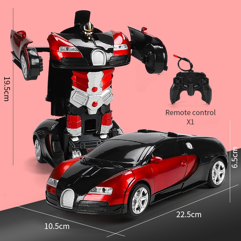 RC Transformer 2 In 1 Transformation Robots Car Cars Driving Remote ...