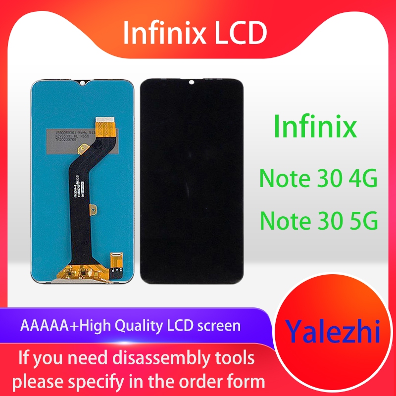 Infinix Note 30 4G/ Note 30 5G LCD Touch Screen Assembly/ X6711 X6833 ...