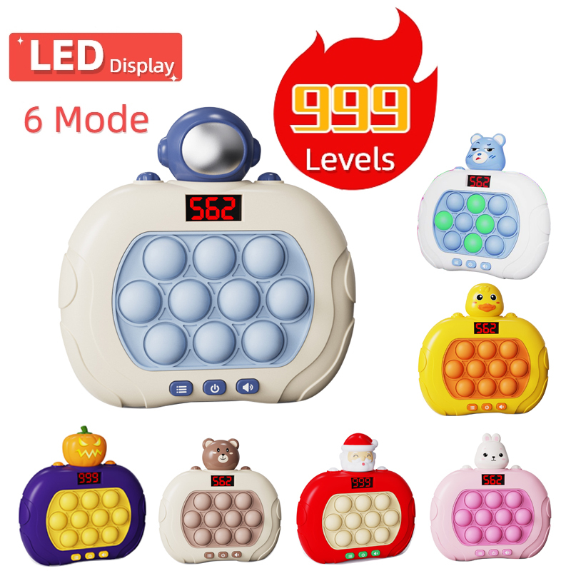 Ready Stock !! Upgrade 999 Levels Quick Push Game Pop It Electronic ...