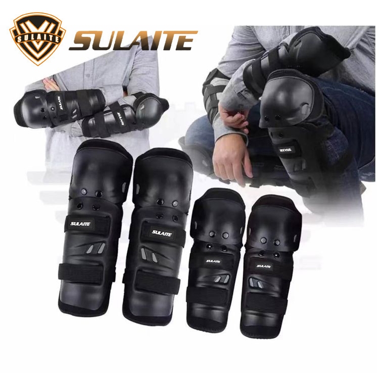4 Piece Set Knee Pads Riding Protectors Gears Elbow Pads Guard | Shopee ...