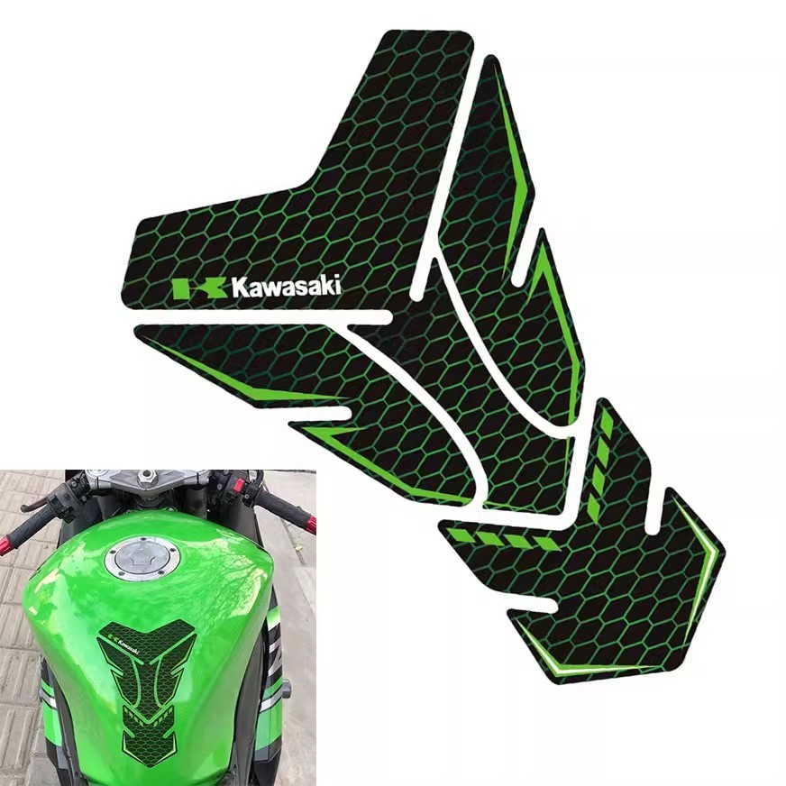 3D Motorcycle Tank Pad Protector Stickers Decal Accessories For ...