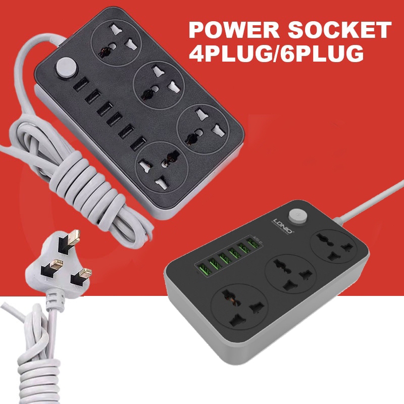 6 USB ports, 3 universal power boards, office expansion plugs, power ...