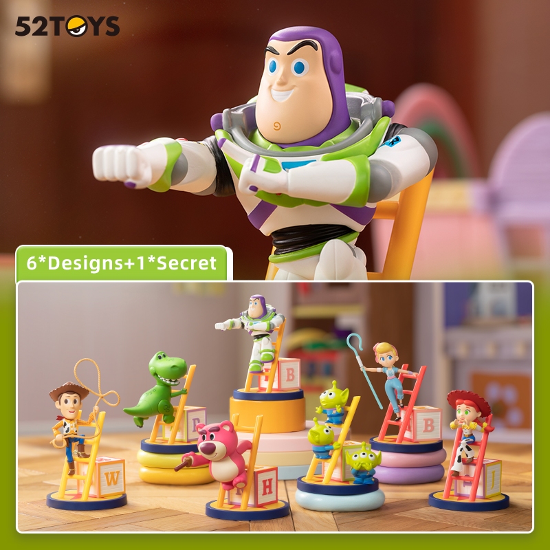 52TOYS Disney Toy Story Super Party Series Blind Box Figure Toy ...