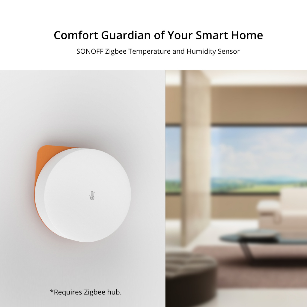 SONOFF SNZB-02P Zigbee Temperature Humidity Sensor High Accuracy Alert ...