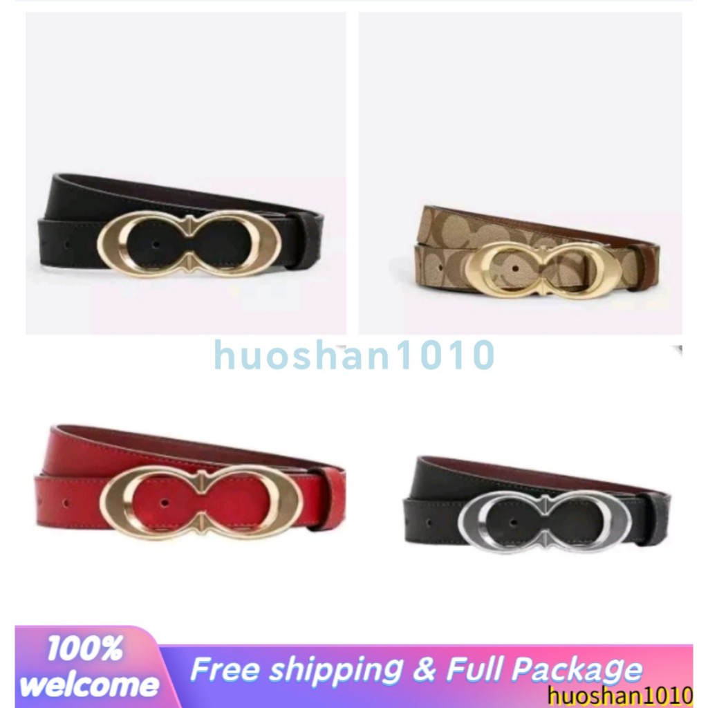 [ORI New] new Signature Buckle Belt c1725 | Shopee Malaysia