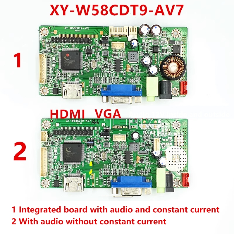 XY-W58CDT9-AV7 with audio power amplifier IC with constant current ...