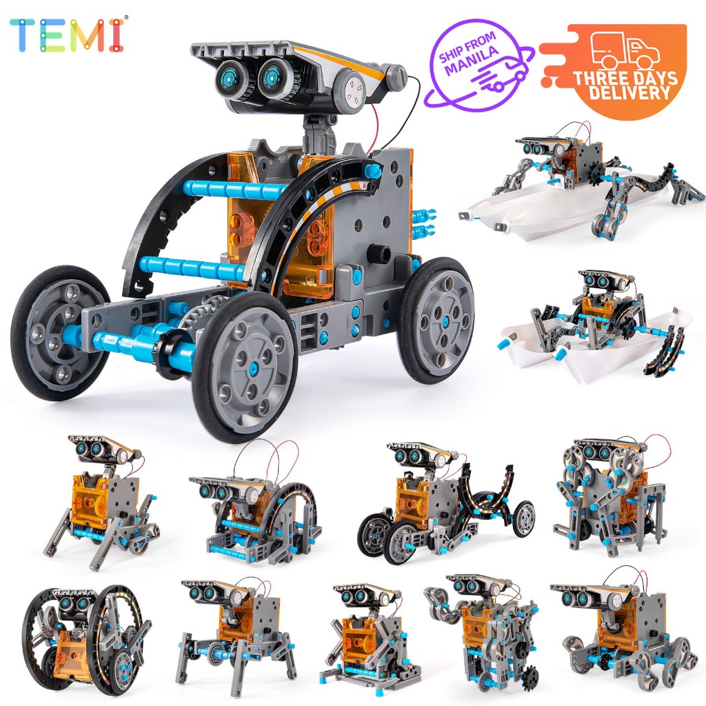 ⭐ Shipping from Malaysia ⭐ TEMI Diy Toy Robotic Kit Dc Motors ...