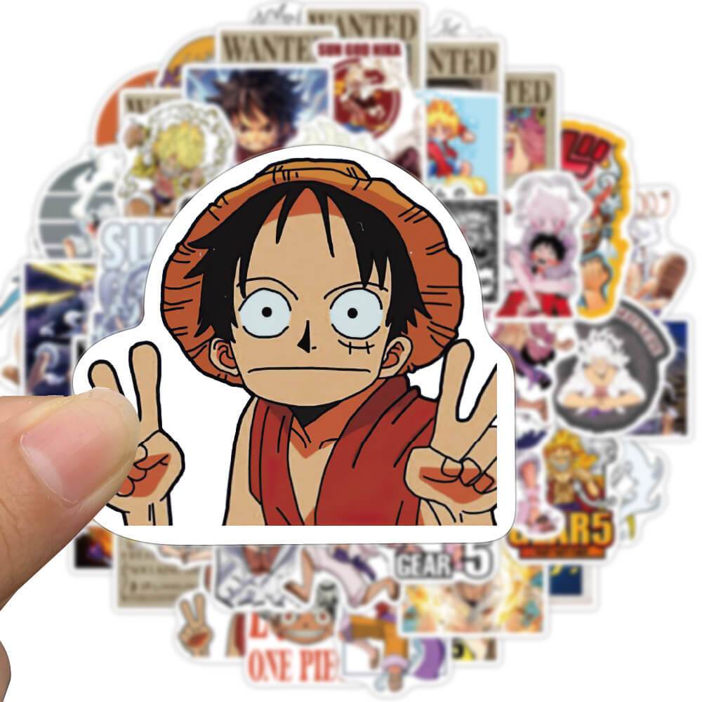 [Large Sticker]100pcs ONE PIECE Luffy Gear Fifth Anime Stickers Cool ...