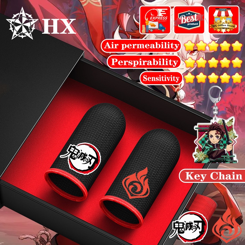 HX Ghost Destroying Blade VS Genshin Impact Professional Finger Sleeve ...