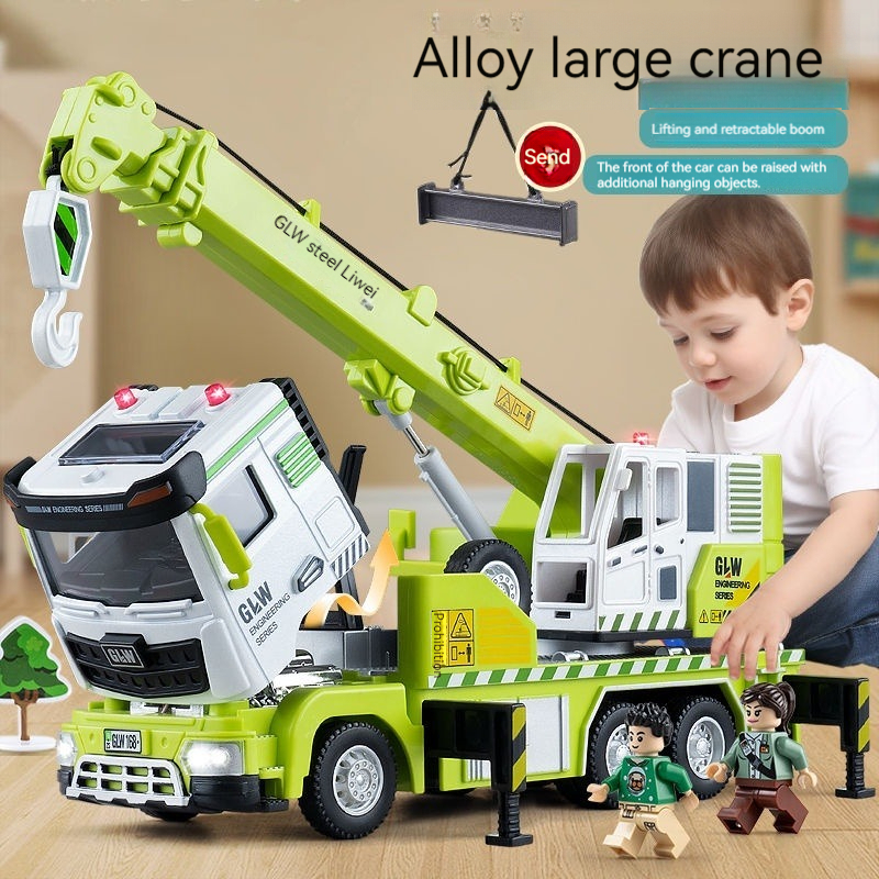 tower crane toy crane truck crane diecast crane model crane toys 吊车玩具 ...